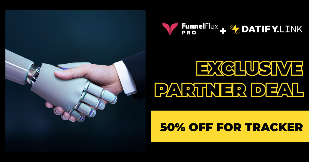 Welcome our new partner FunnelFlux ⚡ - Datify.Link
