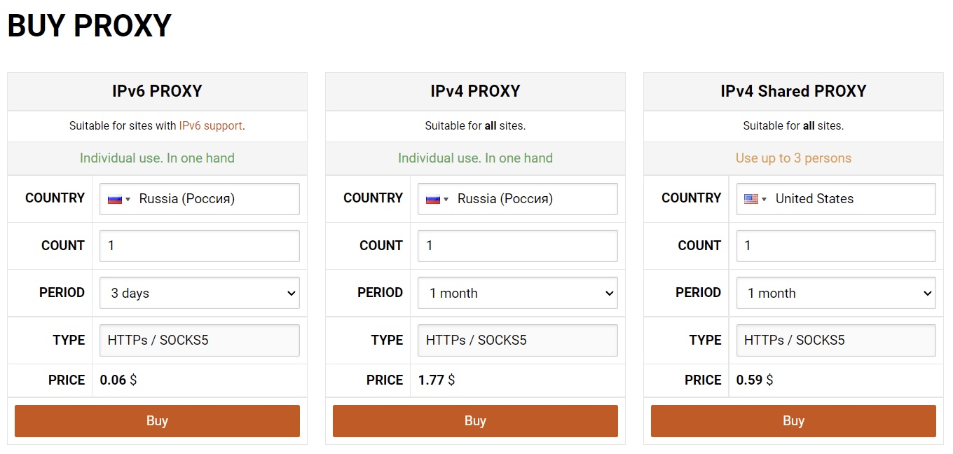 Proxy6.net - Datify.Link